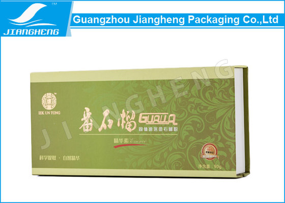 CMYK Printed Cosmetics Gift Box Magnetic For Essential Serum Packaging