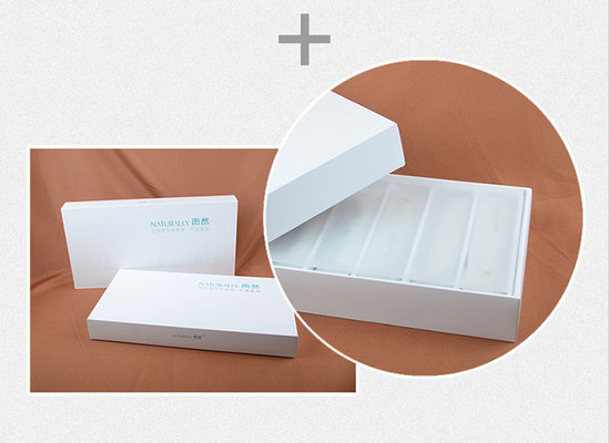 Lightweight Essential Oil Packaging Boxes Coated Paper With Partitions