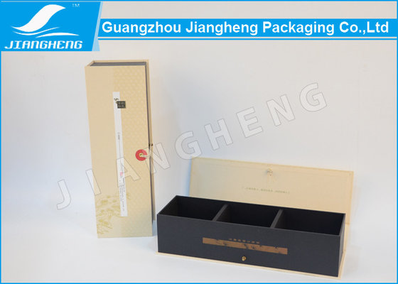 Tea Packing Simple Kraft Paper Gift Boxes Elegant Brown UV Coating