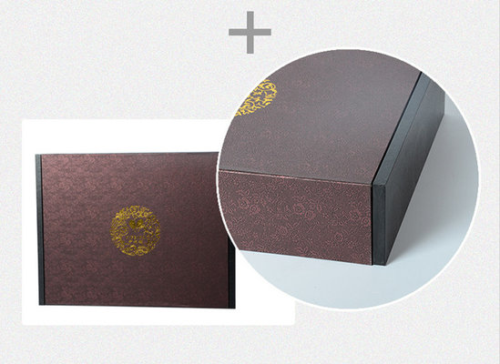 Recycled Study Magnetic Gift Box Book Shaped For Perfume Bottles Packaging