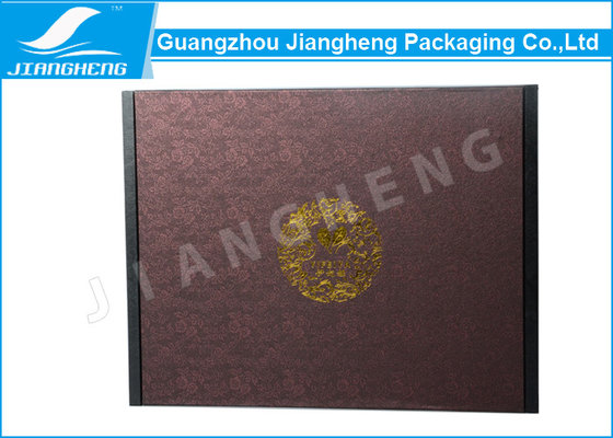 Recycled Study Magnetic Gift Box Book Shaped For Perfume Bottles Packaging