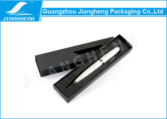 Pen Packaging Clear Window Cardboard Gift Box Black High End Printed