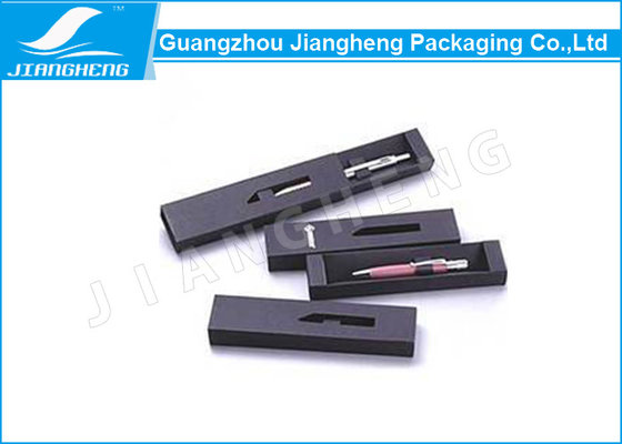 Pen Packaging Clear Window Cardboard Gift Box Black High End Printed