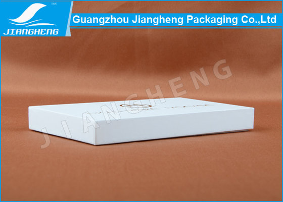 iPhone Case Packaging White Cardboard Gift Boxes Coated Paper Golden Debossed Logo
