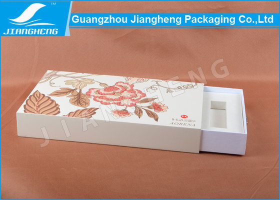 Custom Essential Oil Packaging Boxes Unique Drawer Shape Spot UV Coating