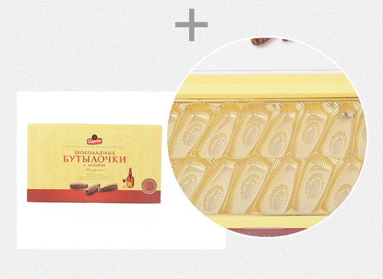 Rectangle Custom Printed Cardboard Boxes Recyclable For Chocolate Packaging