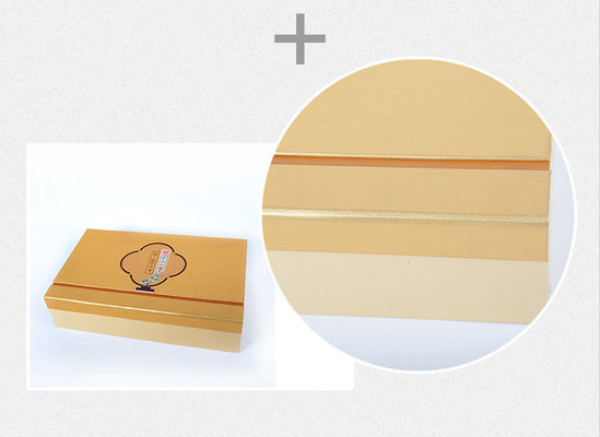 Custom Recyclable Tea Gift Boxes , Special Texture Paper Embossed Gift Box