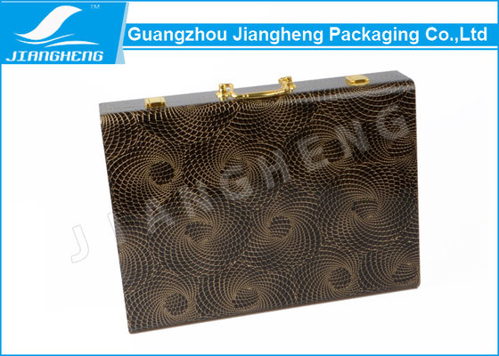 Special PU Leather Rectangle Gift Box Empty With Hardware Accessories