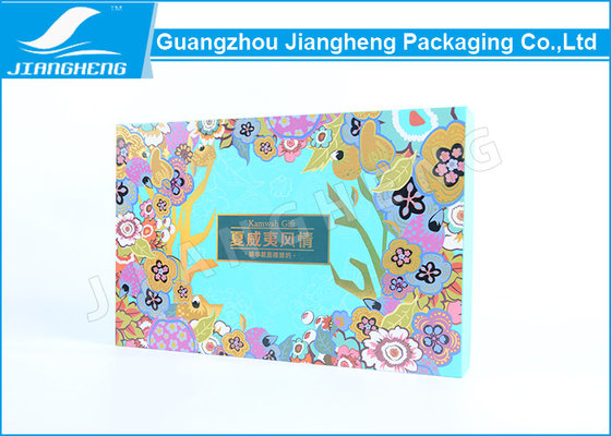 Rigid Recycled Tea Gift Boxes , Paper Cardboard Printing Packaging Box
