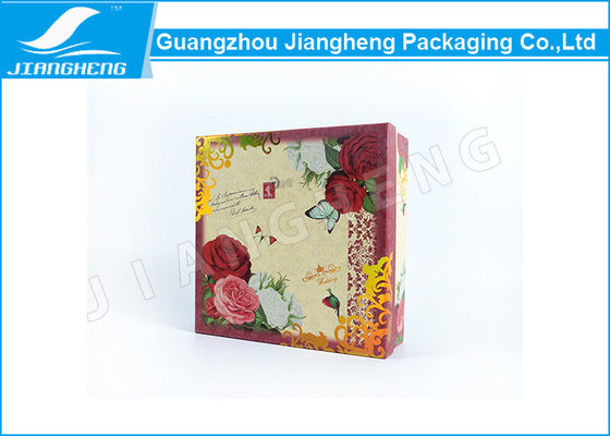 Paper Printed Square Essential Oil Packaging Boxes , Fancy Rigid Cardboard Gift Packaging
