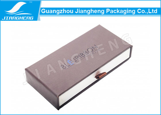Rectangular Luxury Paper Packaging Box Book Shaped For Eyelashes