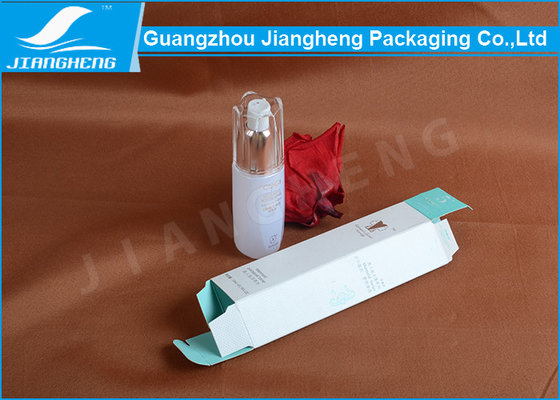 Eco - Friendly Simple Printed Paper Packing Box With Logo Slivery Hot Stamping