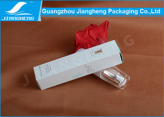 Eco - Friendly Simple Printed Paper Packing Box With Logo Slivery Hot Stamping