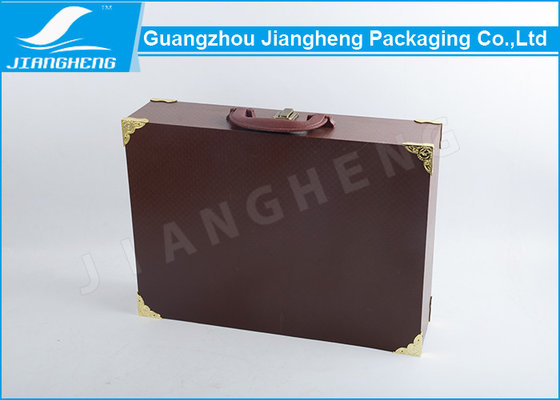 Lacquer Varnished Gift Wooden Boxes , Tea Storage Wooden Packaging Boxes