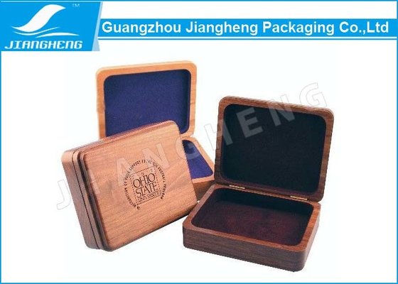 Brown Color Wooden Gift Boxes Luxury Wooden Watch Gift Box With Clear Window