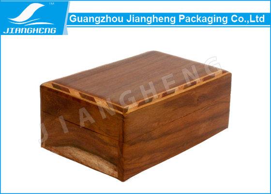 Drawer Style Wooden Jewelry Gift Box Solid Wooden Keepsake Box Customized Size