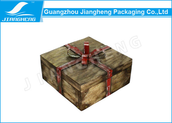 Handmade Sturdy Wooden Gift Box With Beautiful Appearance And Bright Color