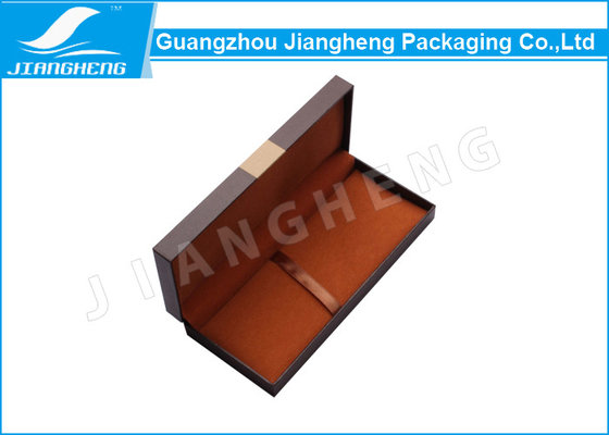 Glossy Lamination Wooden Packaging Boxes , Wooden Wine Gift Boxes