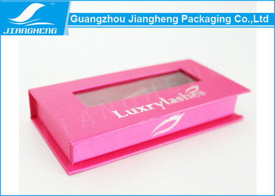 Recyclable Custom Eyelash Boxes , False Eyelashes Packaging Box