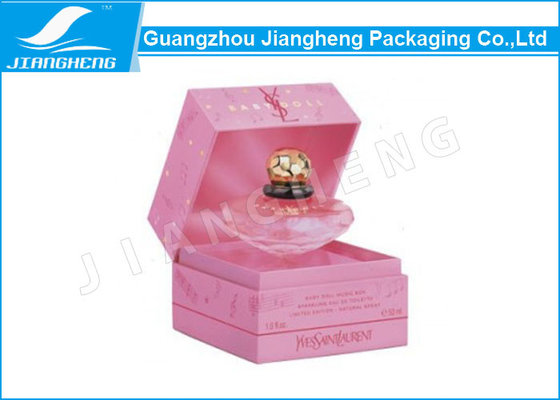 Custom Black Textured Paper Fragrance Gift Boxes For Perfume Bottles