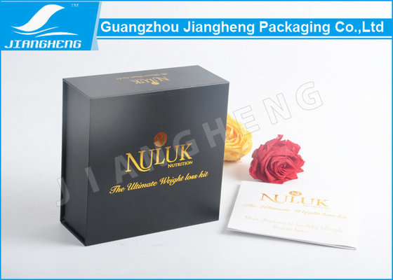 Square Shape Essential Oil Packaging Boxes With Magnetic Flap , CMYK Printed
