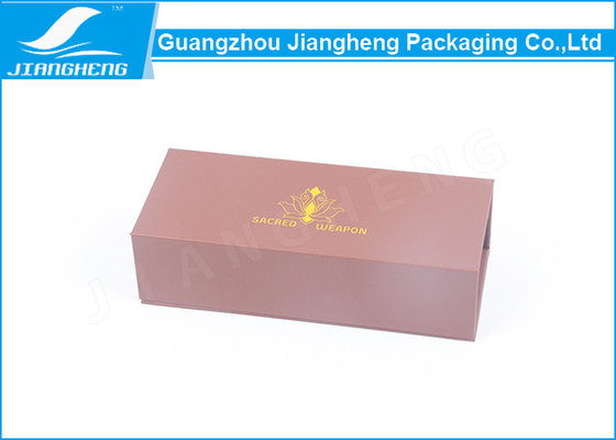 Cardboard Printed Perfume Packaging Boxes With Front Golden Logo