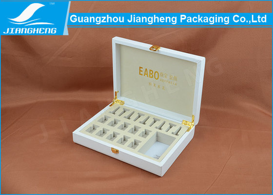 Faux Leather Custom Suitcase Gift Box /  Leather Cosmetic Gift Set Packaging