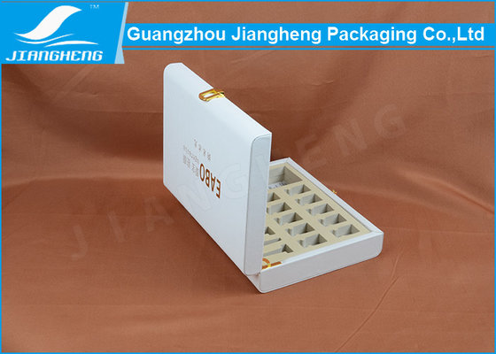 Faux Leather Custom Suitcase Gift Box /  Leather Cosmetic Gift Set Packaging