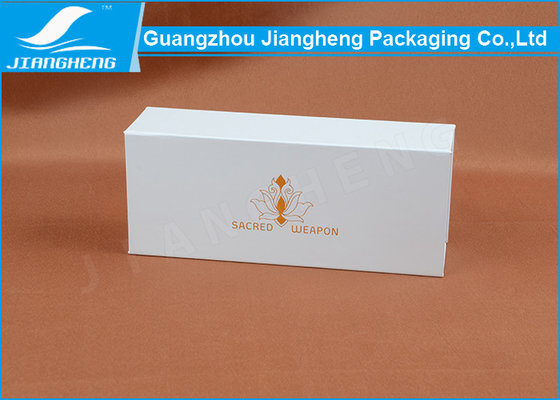 Recyclable Empty Cardboard Gift Boxes Custom Logo Printed Packaging , 15*6*4CM