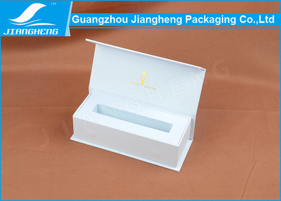 Recyclable Empty Cardboard Gift Boxes Custom Logo Printed Packaging , 15*6*4CM