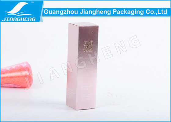 Eco - Friendly Cosmetic Packaging Boxes With CMYK Printing , 53X53X185mm