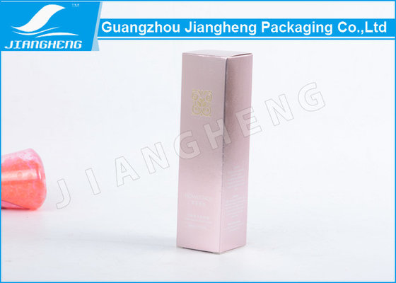 Eco - Friendly Cosmetic Packaging Boxes With CMYK Printing , 53X53X185mm
