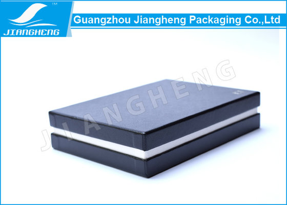 Silk Printing Custom Gift Boxes With Lids , PU Material Luxury Gift Packaging