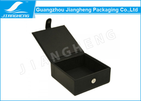 Silk Printing Custom Gift Boxes With Lids , PU Material Luxury Gift Packaging