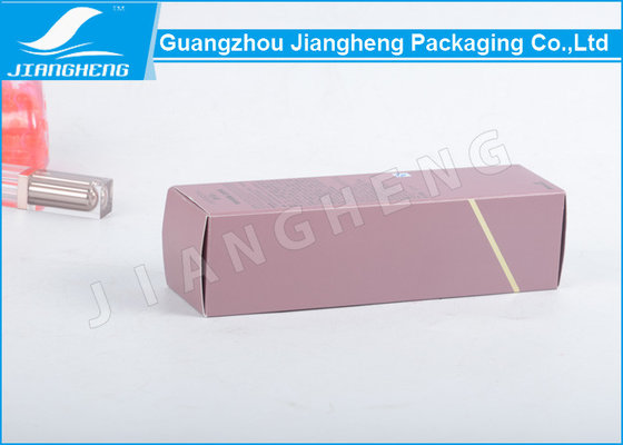 Recycle Silver Card Cosmetics Gift Boxes Printed Paper Gold Stamping Logo