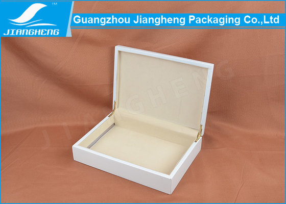 Elegant Wooden Perfume Bottle Gift Box , Glossy Lacquer Wooden Packaging Box