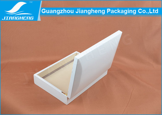 Elegant Wooden Perfume Bottle Gift Box , Glossy Lacquer Wooden Packaging Box