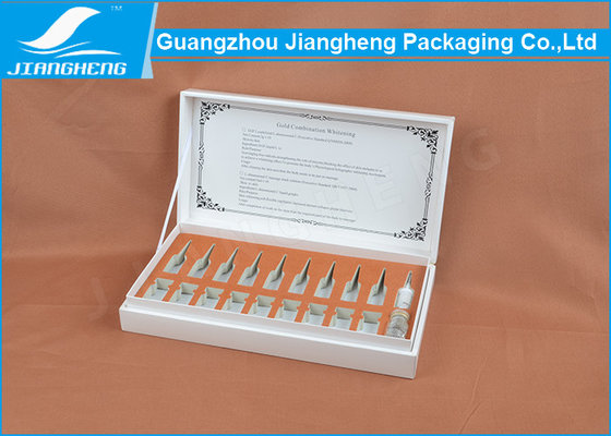 Ribbon Hinged Matt Essential oil Packaging Boxes Cardboard Gift Box