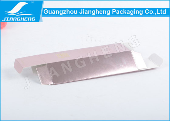 Eco - Friendly Cosmetic Packaging Boxes With CMYK Printing , 53X53X185mm
