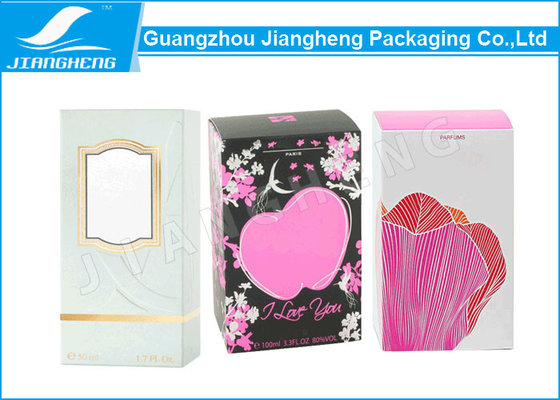 Custom Pink Luxury Perfume Gift Boxes Craft With Lids Eco - Friendly Cardboard