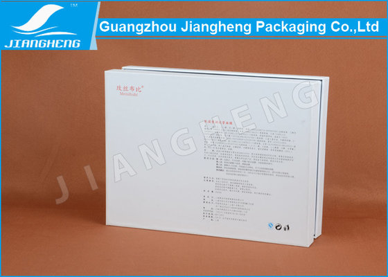 Skin Care Cosmetic Packaging Boxes Printed C2S Paper / Greyboard Material