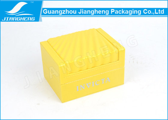 Sea Shell Shaped PU Leather Watch / Bracelet Jewelry Gift Box With Customized Logo