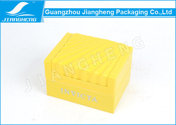 Sea Shell Shaped PU Leather Watch / Bracelet Jewelry Gift Box With Customized Logo