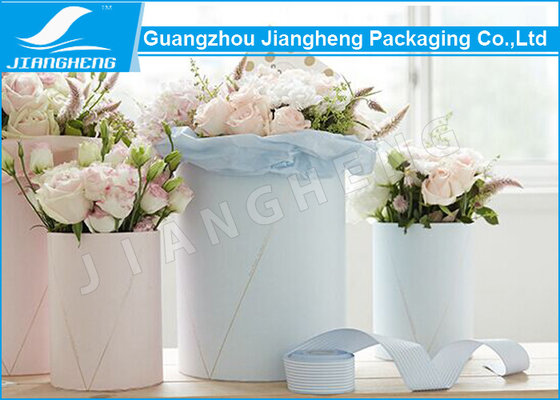 Pantone Printing Handmade Cardboard Gift Boxes Paper Cylinder Flower Gift Hat Boxes