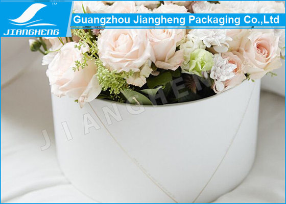 Pantone Printing Handmade Cardboard Gift Boxes Paper Cylinder Flower Gift Hat Boxes
