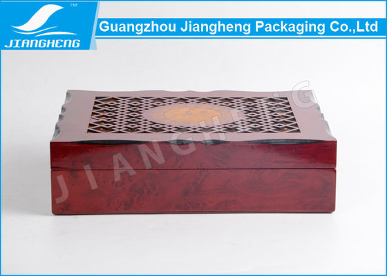 Laser Engraving Lacquered Personalised Wooden Box For Dates Ramadan Celebration