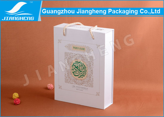 Offset Printed Cardboard Paper Essential Oil Packaging Boxes With Handle