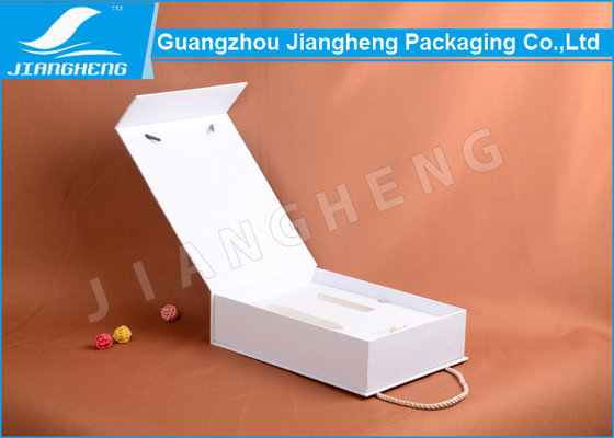 Offset Printed Cardboard Paper Essential Oil Packaging Boxes With Handle