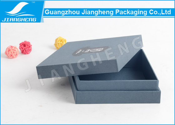 Empty Cardboard Packing Boxes With Logo Spot UV / Wallet Paperboard Gift Boxes