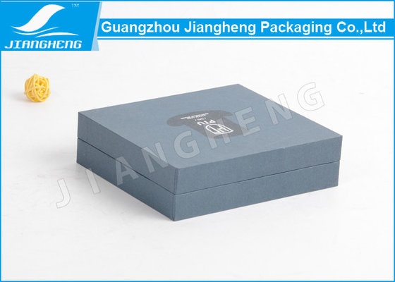 Empty Cardboard Packing Boxes With Logo Spot UV / Wallet Paperboard Gift Boxes